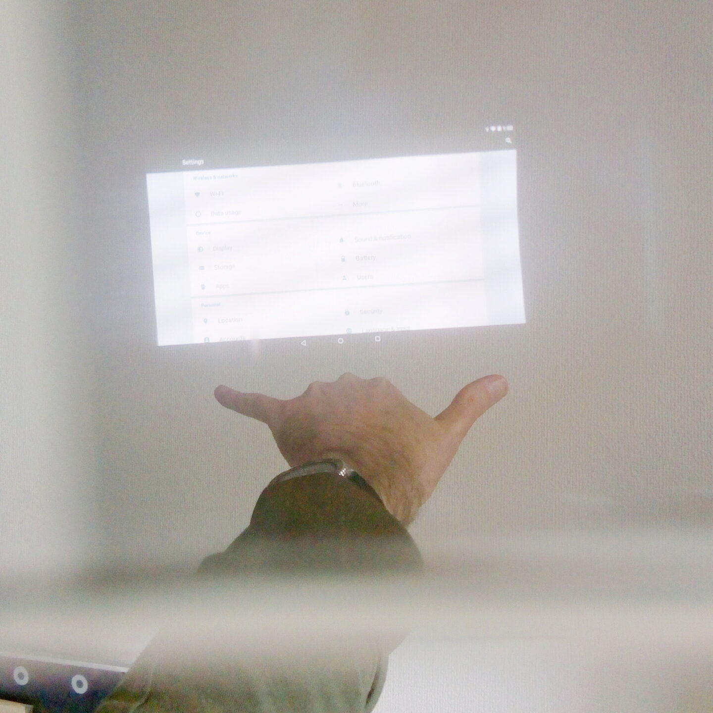 Fast estimation of the field of view of smartglasses - Augumenta