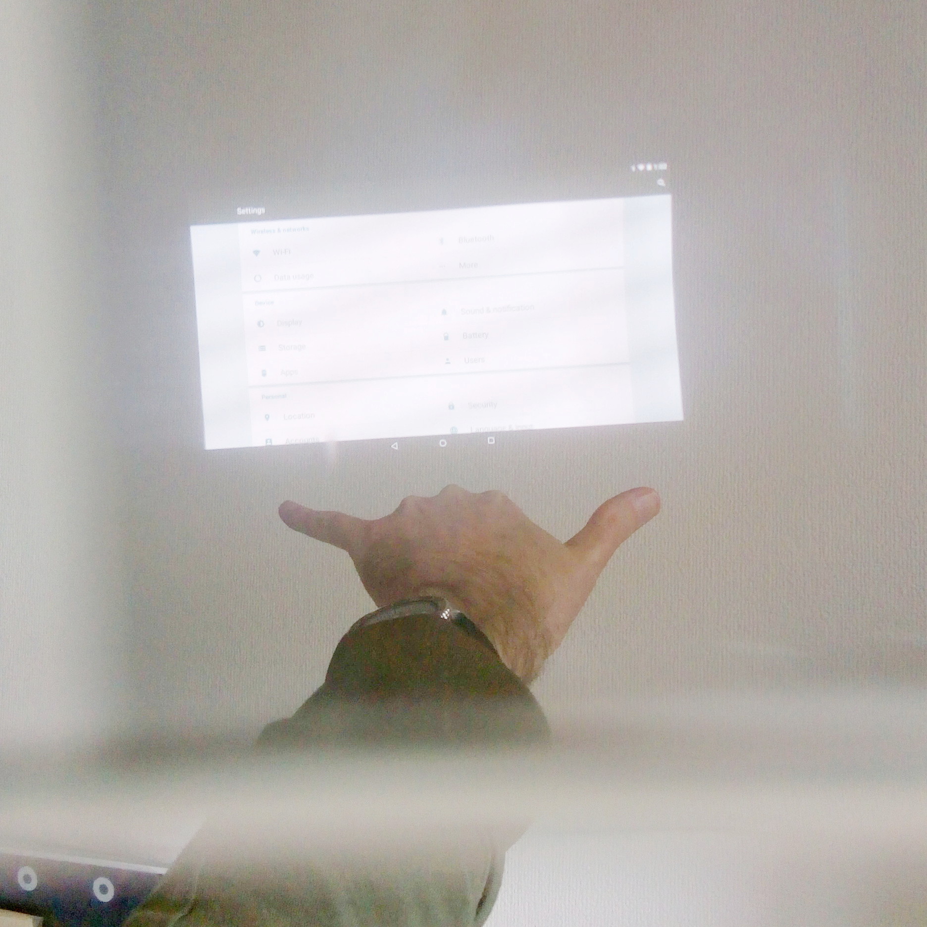 Fast estimation of the field of view of smartglasses - Augumenta